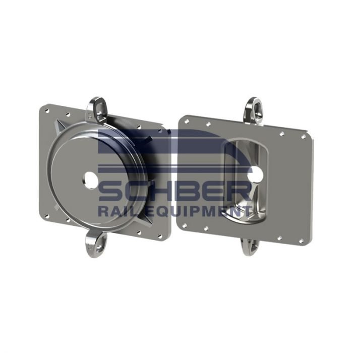 Railway Center Plate CP0016 - SCHBER Rail Equipment