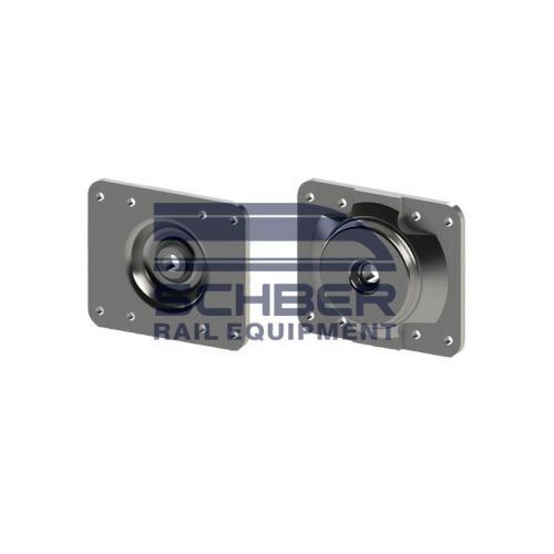 Railway Center Plate CP0023 - SCHBER Rail Equipment